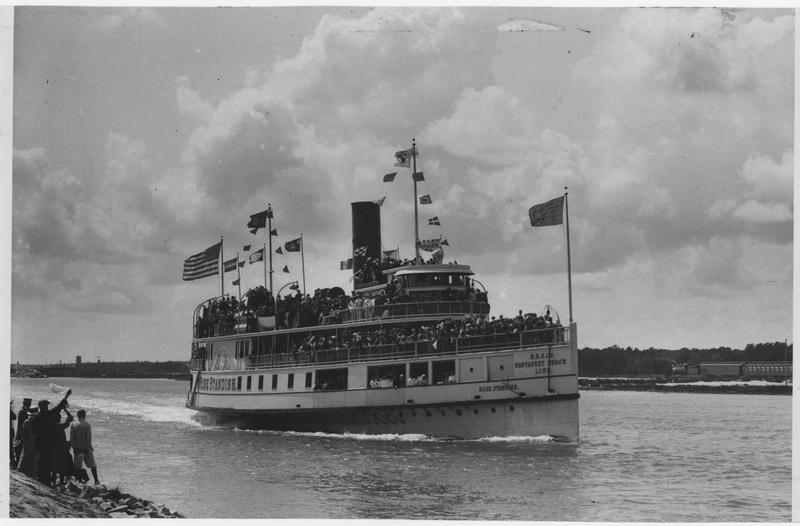 Sidewheel Paddle Steamer Rose Standish | MIT Museum