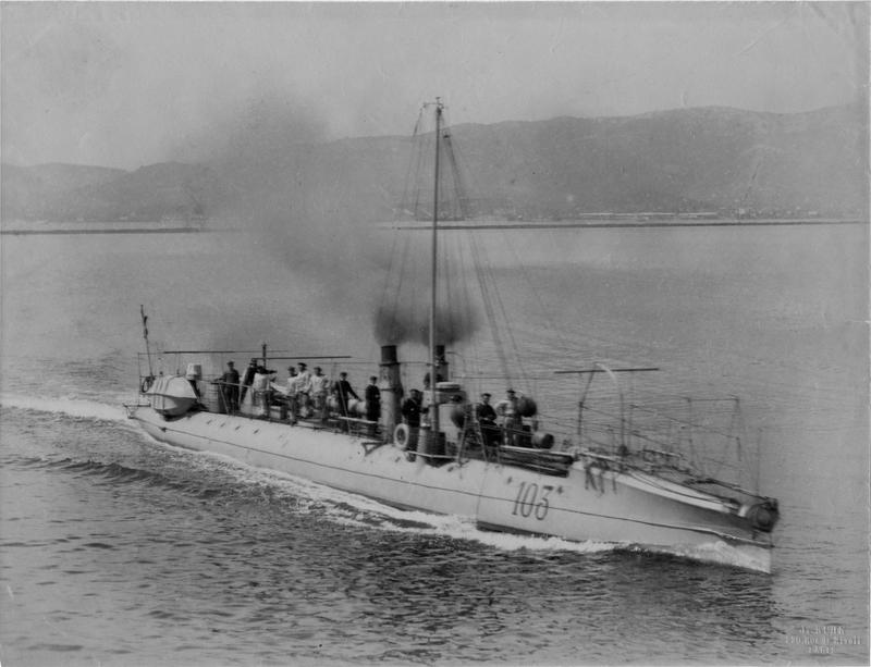 French torpedo boat number 103 | MIT Museum