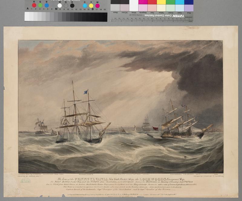 The Loss of the Pennylvania New York Packet Ship; the Lockwoods ...