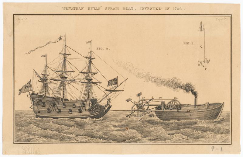 Jonathan Hulls Steam Boat | MIT Museum