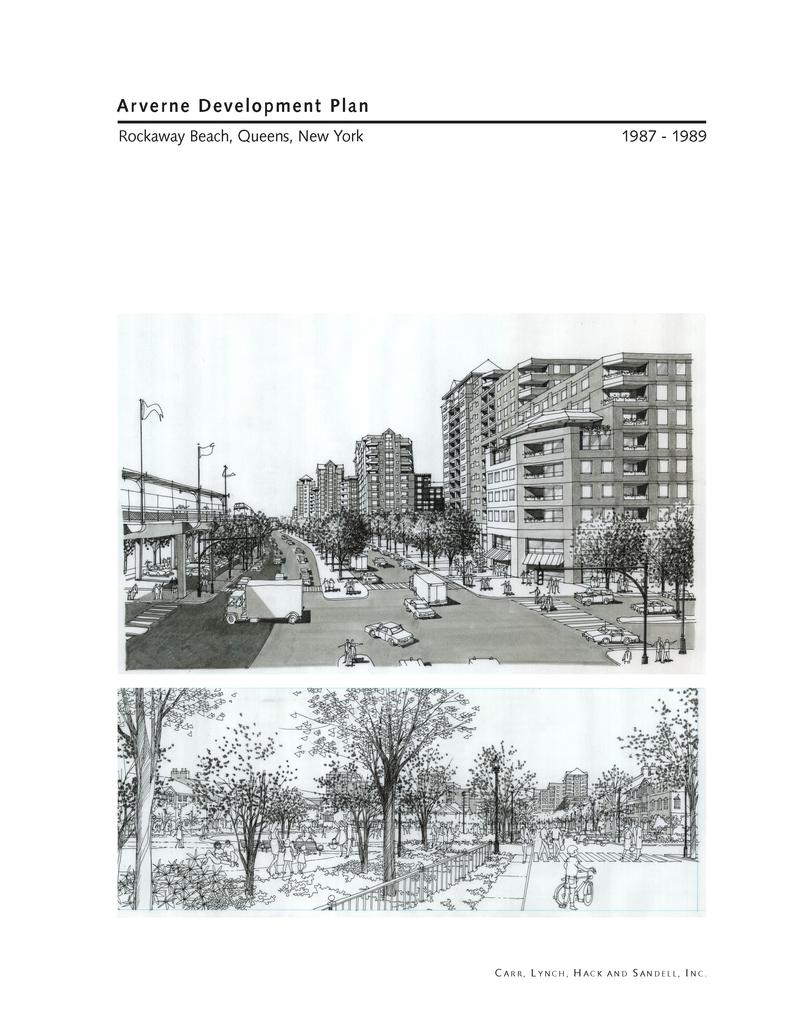 Arvern Development Plan, Rockaway Beach | MIT Museum