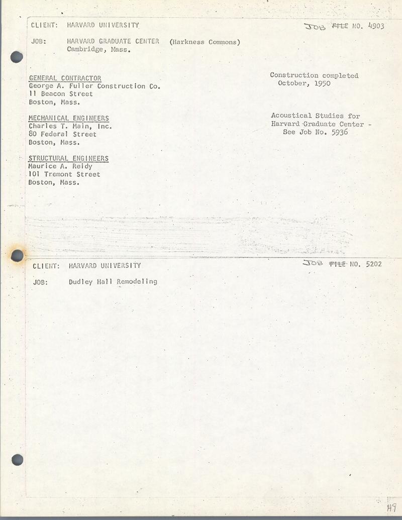 Harvard Graduate Center, Harvard University | MIT Museum