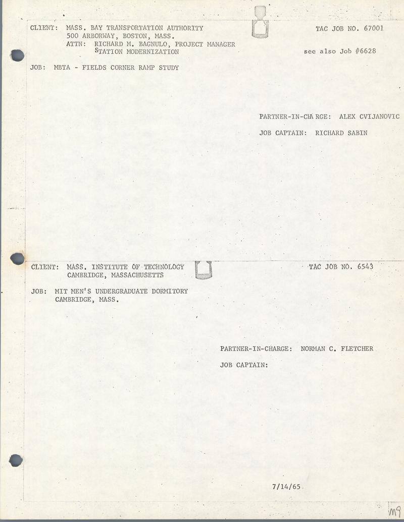 Men's Undergraduate Dormitory (MacGregor House), Massachusetts ...