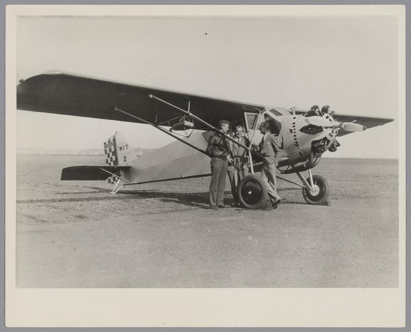 Daniel C. Sayre and others with MIT's flying weather laboratory ...