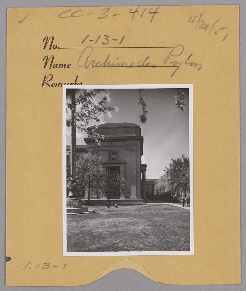 Building 03, Richard Cockburn Maclaurin Buildings exterior, Archimedes ...