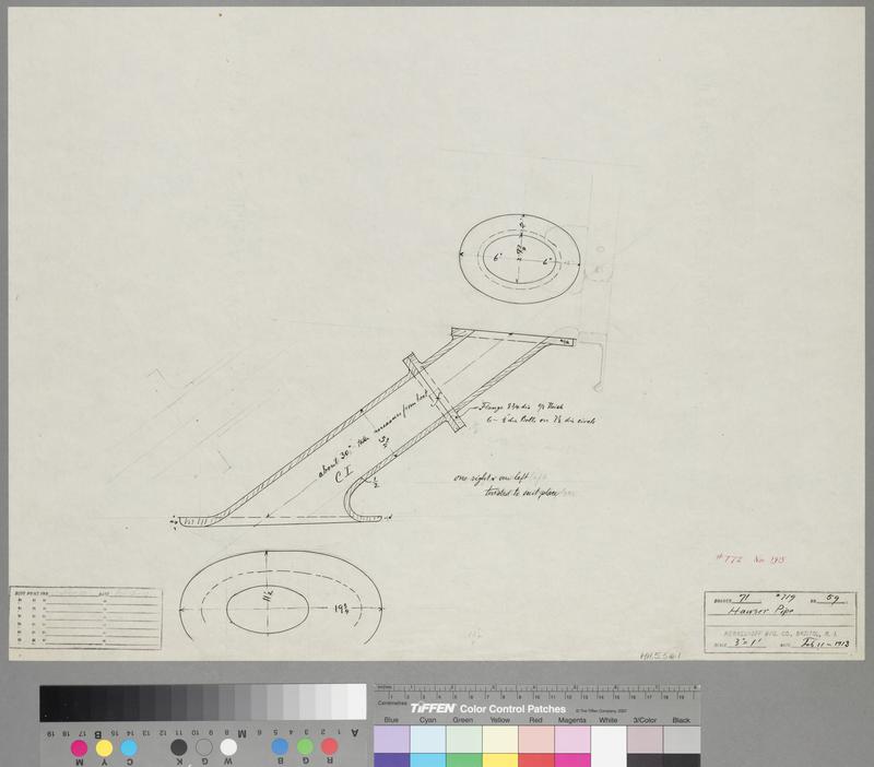 Hawser pipe | MIT Museum