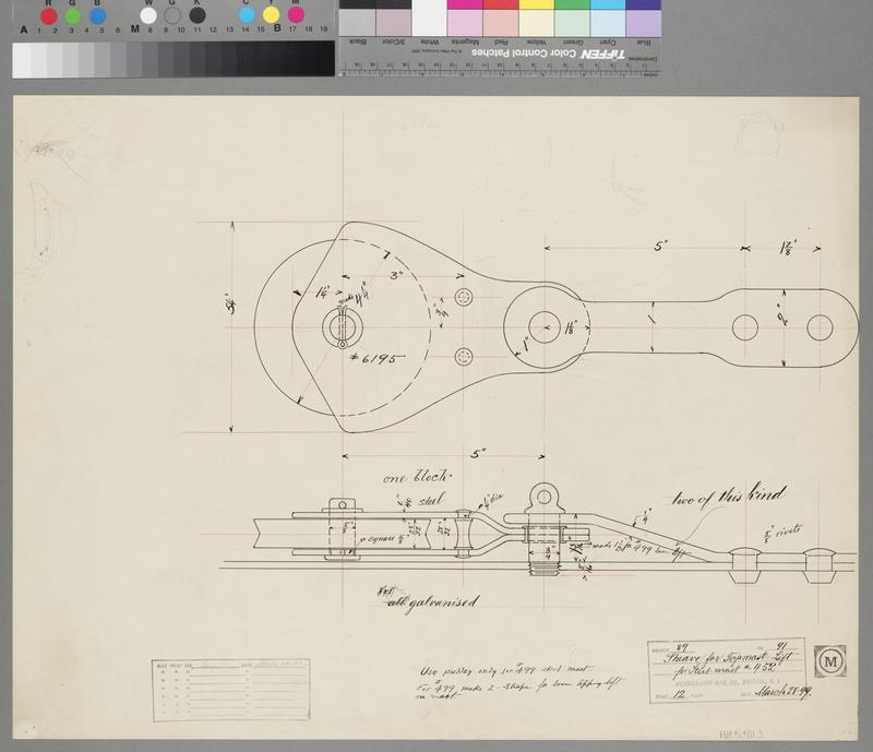 Sheave for mast - lift for steel mast # 452 | MIT Museum