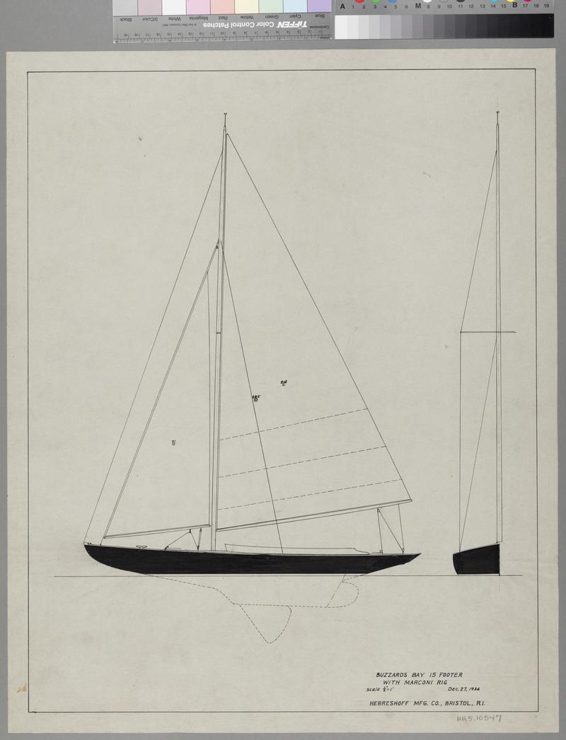 Buzzard's Bay 15 footer | MIT Museum